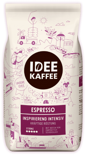 Kawa ziarnista Espresso 750g | IDEE KAFFEE